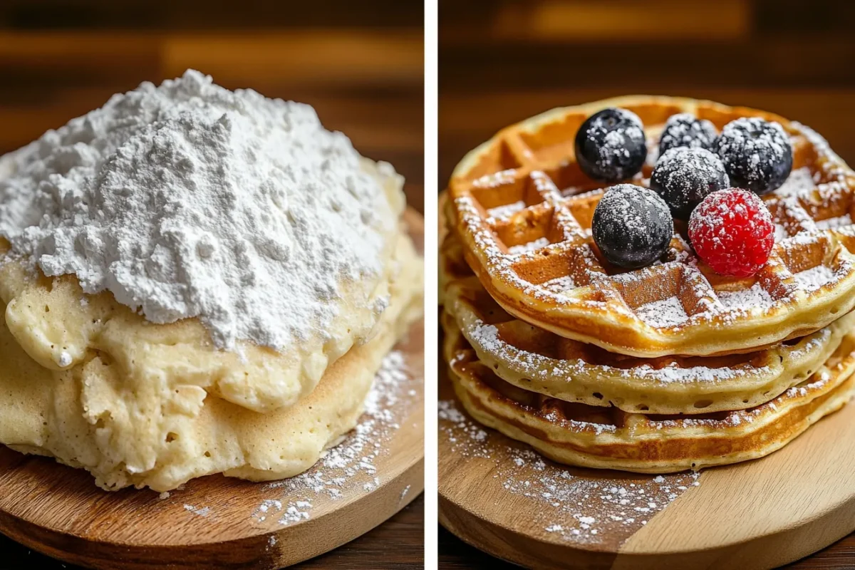The difference between Bisquick and pancake and waffle mix