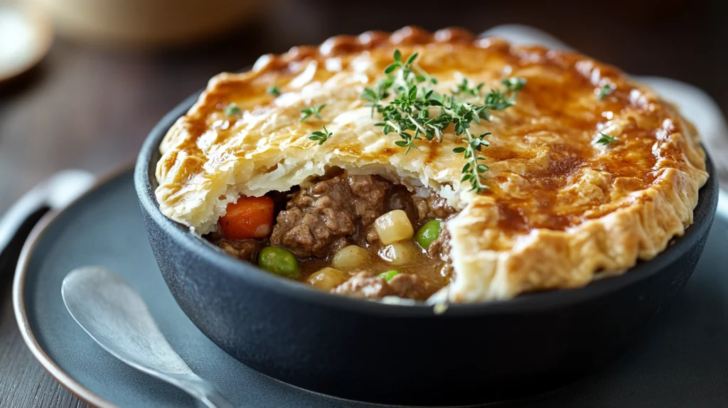 Homemade Beef Pot Pie Recipe: Classic Comfort Food-2024